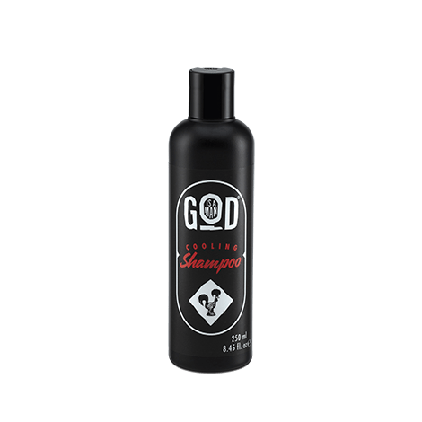 GOD IS A MAN COOLING SHAMPOO 250ml - POSIDON